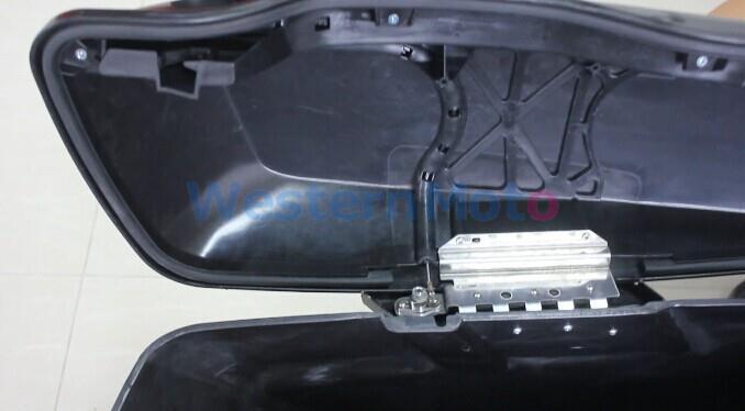 One Touch Latch Saddlebag Lids Hardware Cover Kit for 2014 - 2018 / 20 ...
