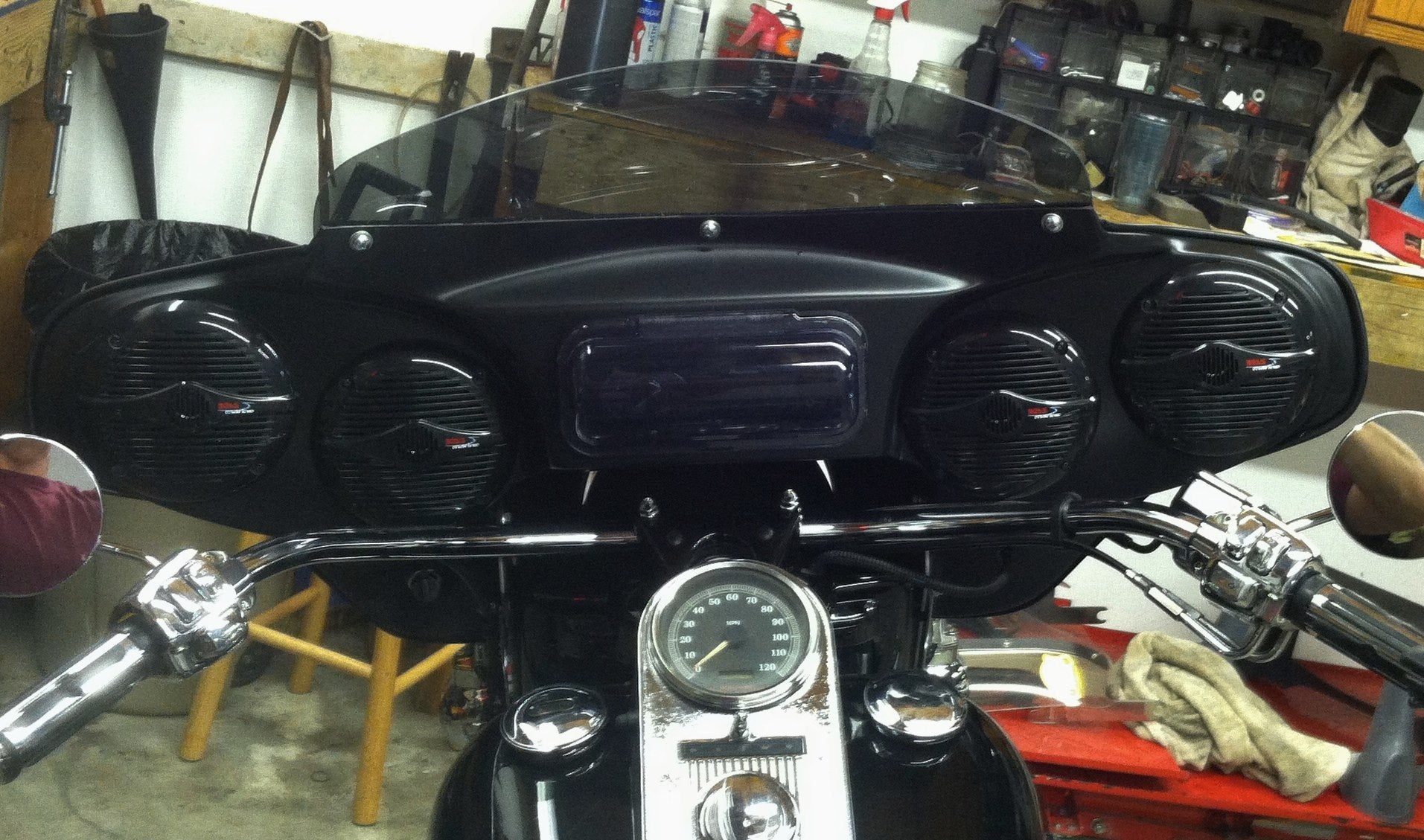Custom Batwing Fairing's Complete With Stereo System Or Shell Only - S ...