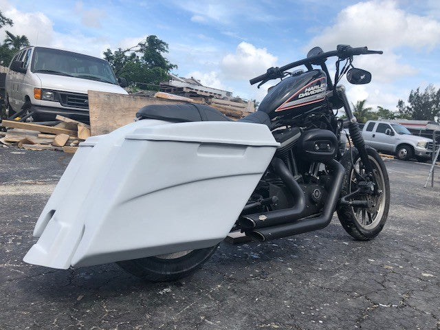 Harley Davidson Sportster 883 / Dyna / Sportster Extended Stretch Sadd ...