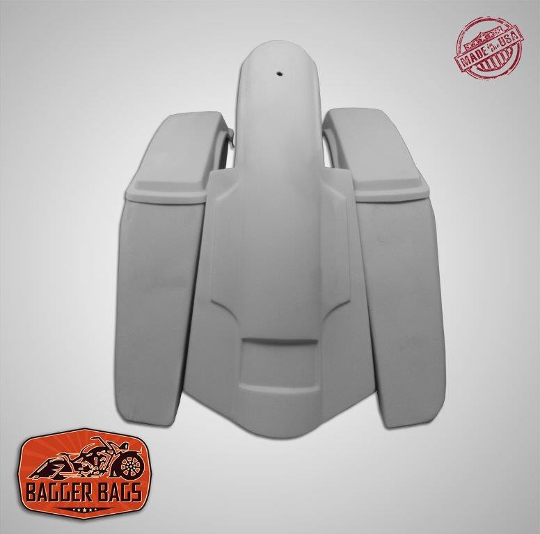 Yamaha Royal Star Venture 5" Stretched Extended Saddlebags No Cut Outs ...