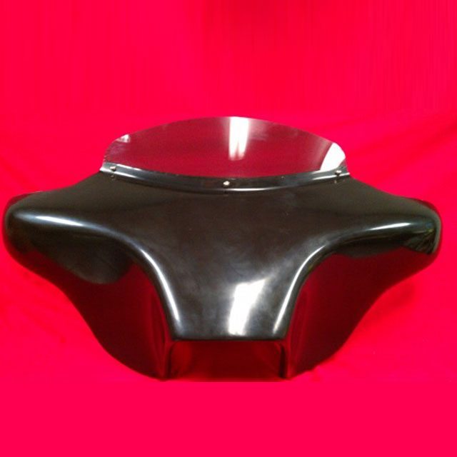 Harley Davidson Headlight Stereo Fairing Fatboy Softail Classic Herita ...