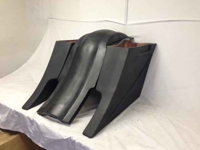 Harley Davidson Bagger 8" inch Stretched Extended SaddleBags bags ...