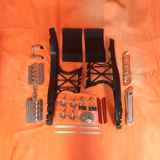 One Touch Latch Saddlebag Lids Hardware Cover Kit for 2014 - 2018 / 20 ...