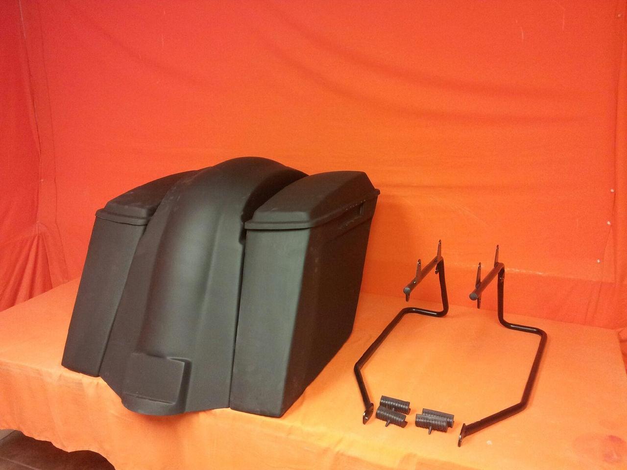 Yamaha Roadstar 1999 - 2007 6" Extended Stretched Saddlebags Rear Fend ...