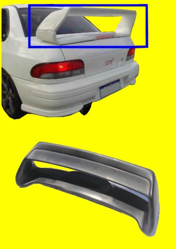 Frp Wing For 93-00 Fits Subaru Impreza Wrx 6Th Gc8 Sti Style Rear Spoi ...